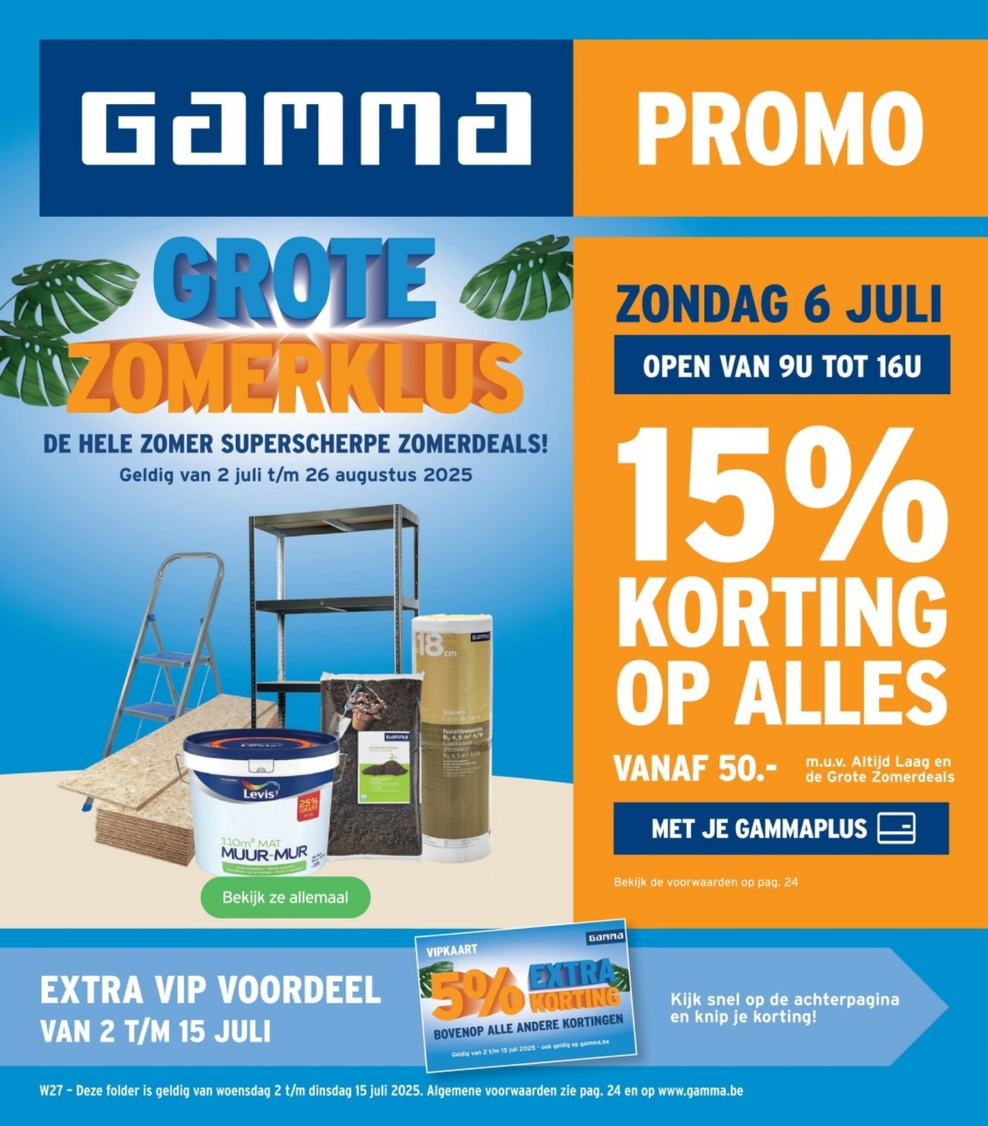 Gamma Ieper Nieuwe Folder | Promoties voor Juli 2025 - foldercheck.be